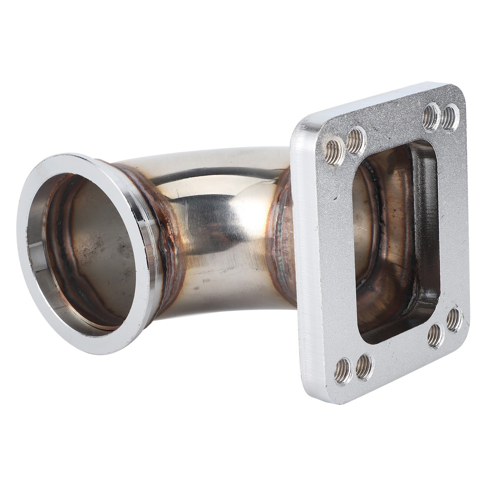 Фланец-адаптер колена 90 градусов для выхлопной системы турбонаддува T3 T4, замена 64 мм/2,5 дюйма
