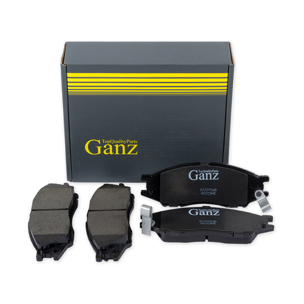 Колодки GANZ передние NISSAN ALMERA classic Арт: GIJ07046