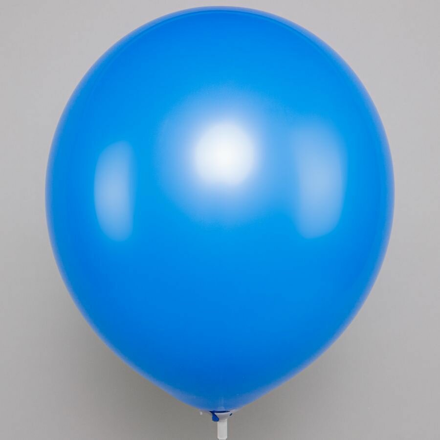 Воздушные шары Микрос "Пастель", 10 дюймов, синие, 50 шт (Ч54469)