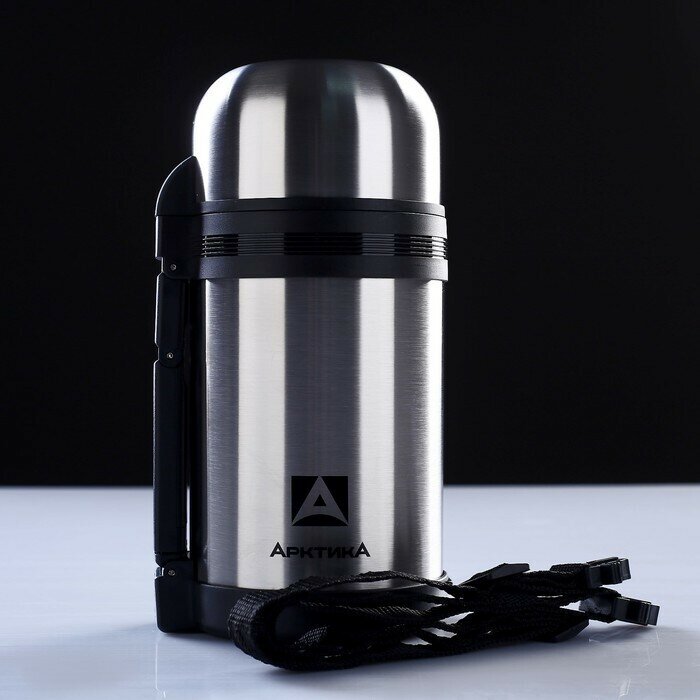Термос Арктика 1 л, вакуумный, универсальный, 1000 мл