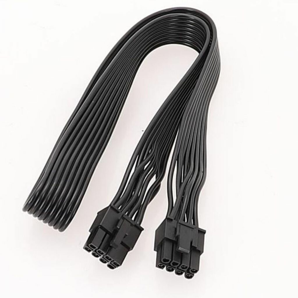 8PIN Male на 8PIN Male (6pin+2pin) Кабель питания видеокарты, 60cm