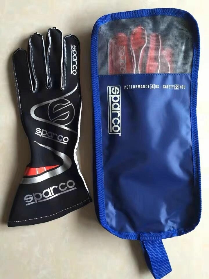 Перчатки для картинга, размер: M, цвет: черный