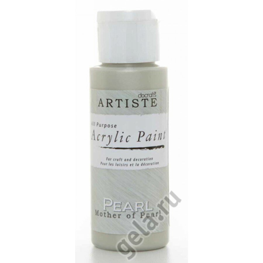 Краска акриловая перламутровая ARTISTE перламутровый 59 мл DOCRAFTS DOA763002