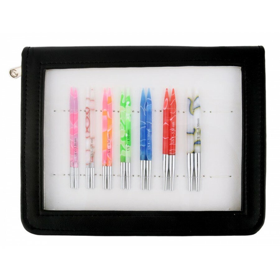 Набор Deluxe Set Special IC съемных укороченных спиц Marblz, KnitPro, 71505