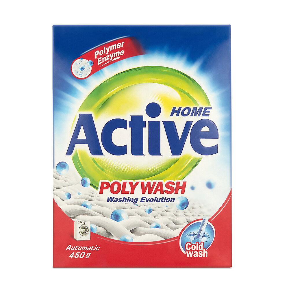 Стиральный порошок автомат ACTIVE иран "Poly Wash" 450 гр.