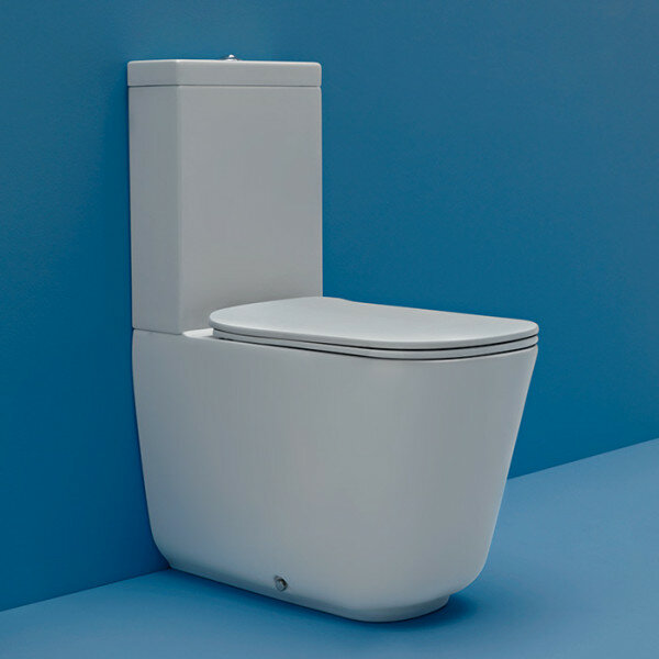 KERASAN Tribeca бачок для унитаза моноблока (без механизма слива), цвет белый матовый