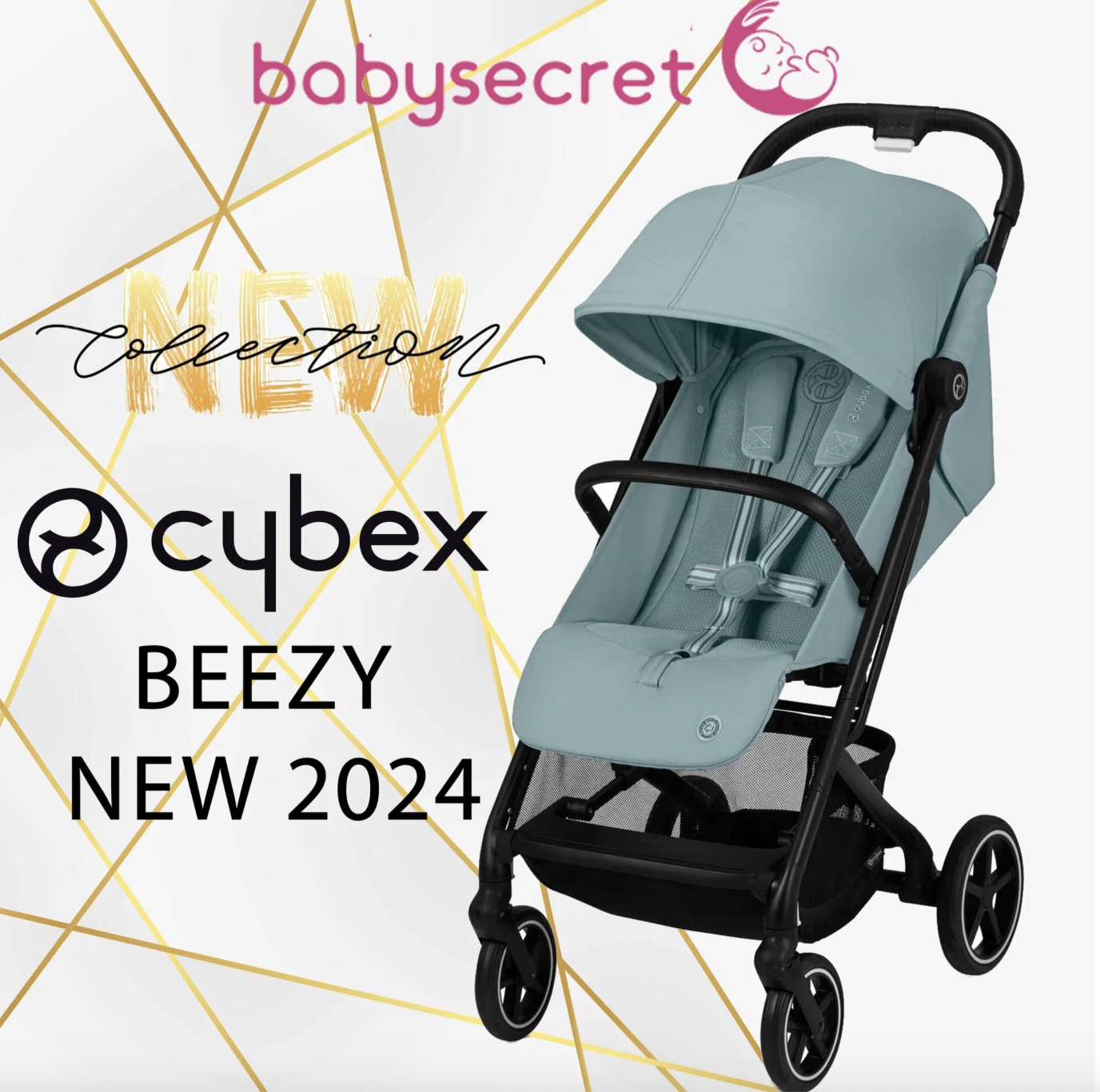 Прогулочная коляска Cybex Beezy stormy blue