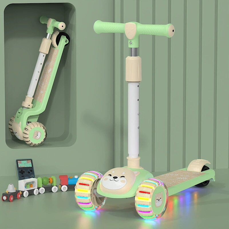 Детский 3-в-1 самокат | Трансформер (беговел/самокат) | Складной