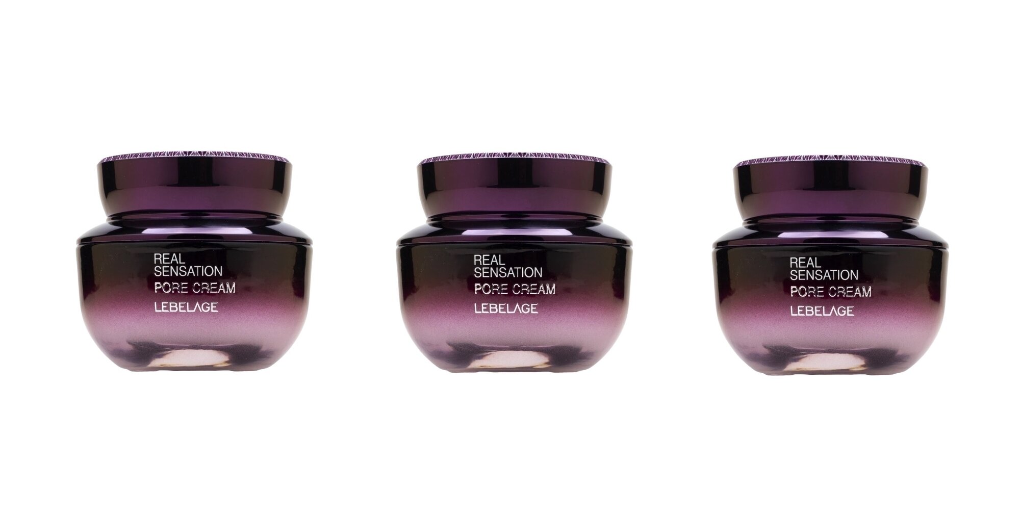 Крем Lebelage для лица REAL SENSATION PORE CREAM, для расширенных пор, 50 гр , 3 шт