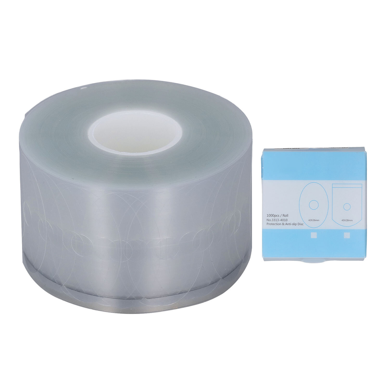 1000 шт. овальные линзы, противоскользящая наклейка, прозрачная пленка, высококлеящаяся модель, линзы для очков, противоскользящая наклейка для аксессуаров для очков