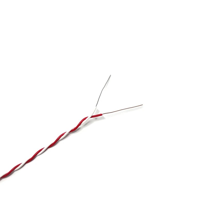 2x0,3 мм Т-образный американский стандарт ПВХ изолированный медный провод термопары витая пара Электрический провод