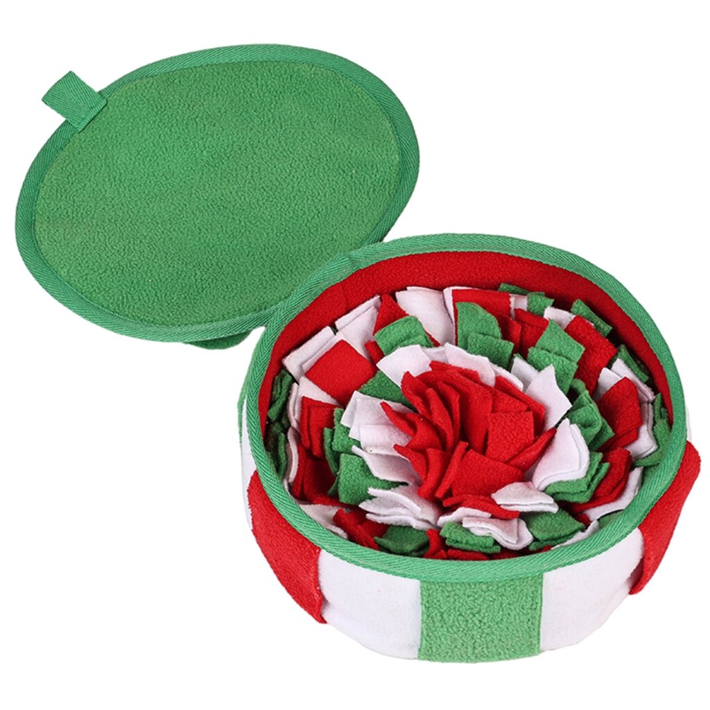 Игрушка для обнюхивания еды для домашних животных-Зеленый