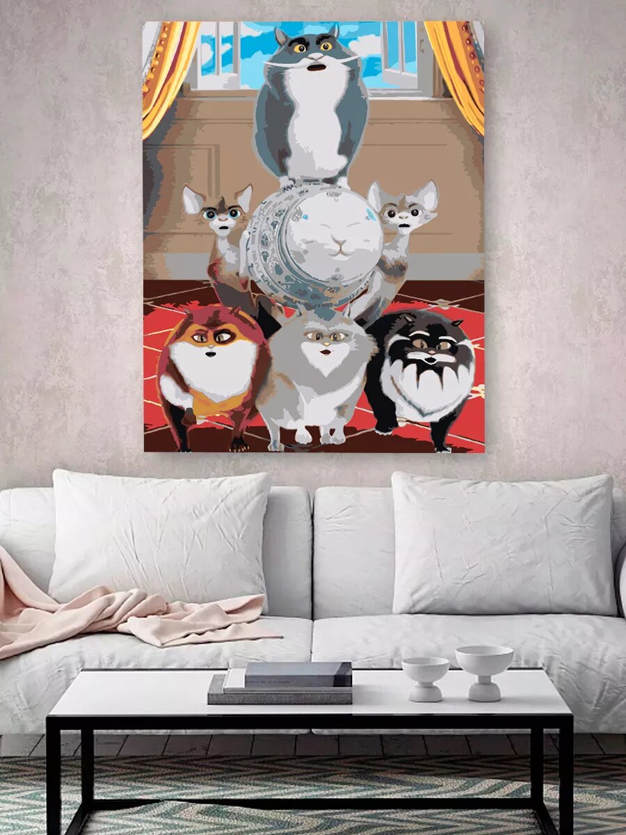 Картина по номерам Кот