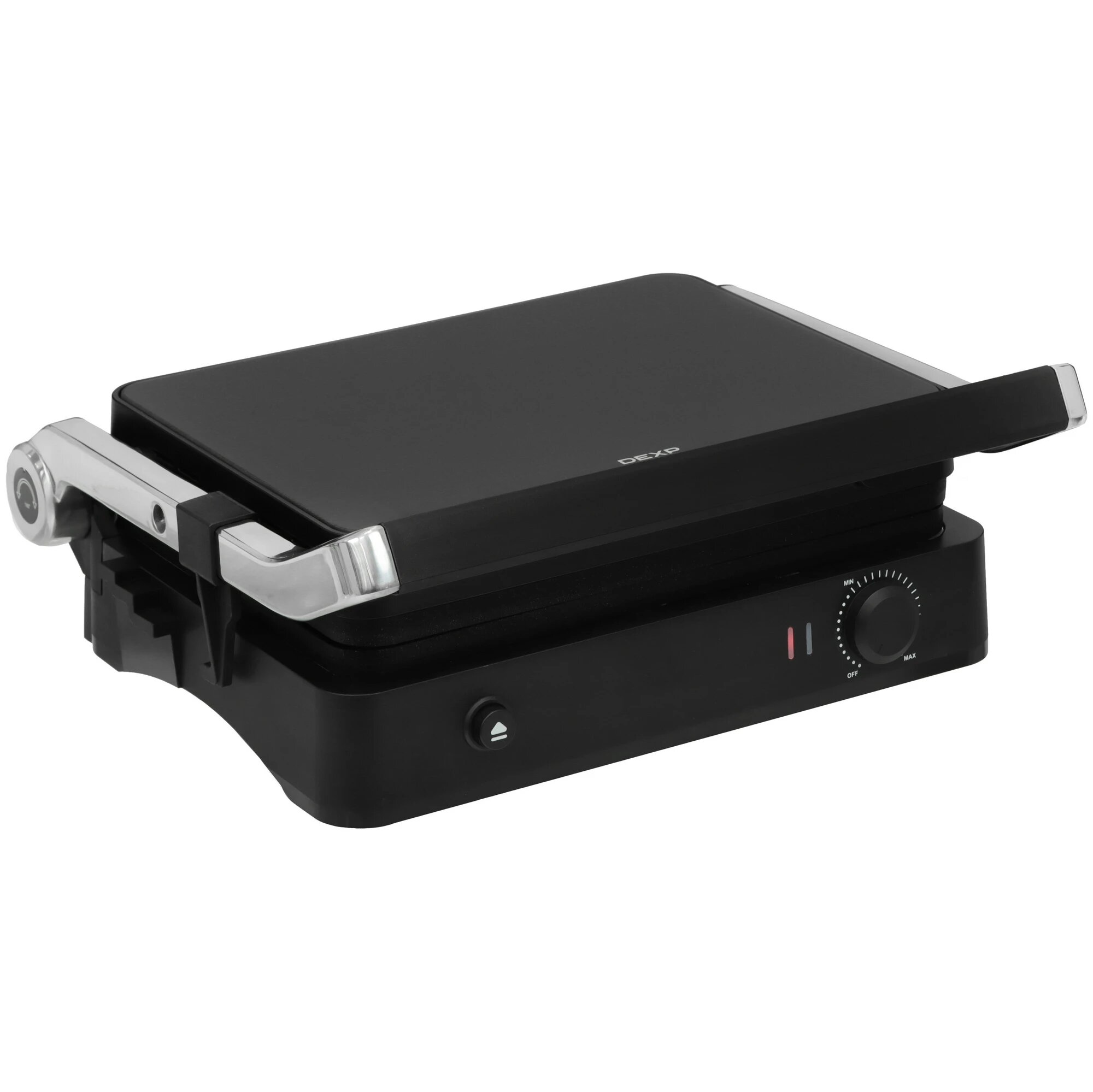 Гриль DEXP GRL-G2000BR (2000 Вт, антипригарное покрытие) , черный