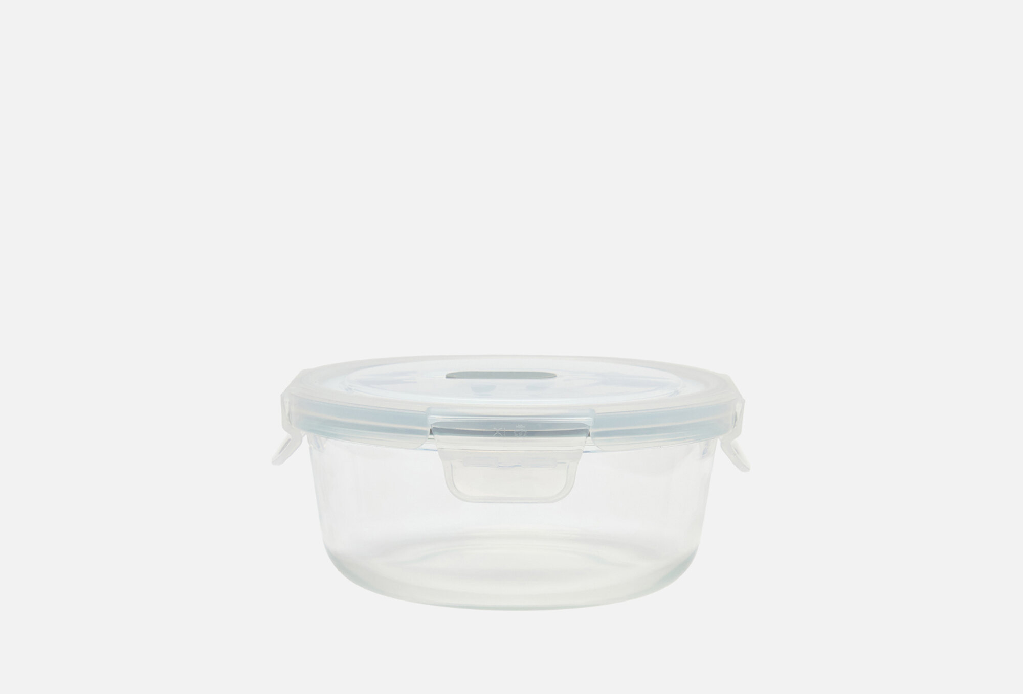 Контейнер стеклянный REGENT INOX DESCO, круглый 600 мл