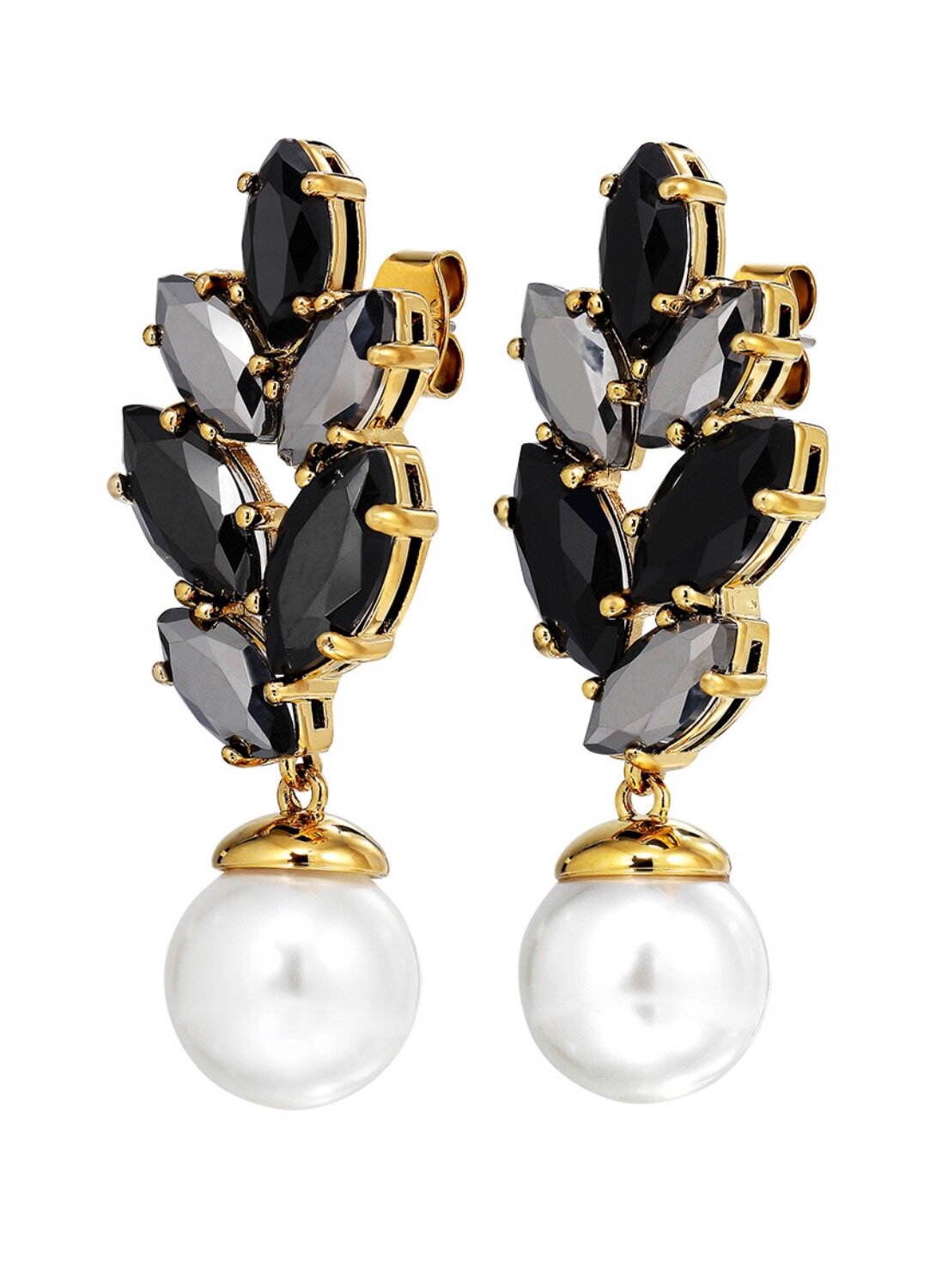 Серьги, жемчуг имитация