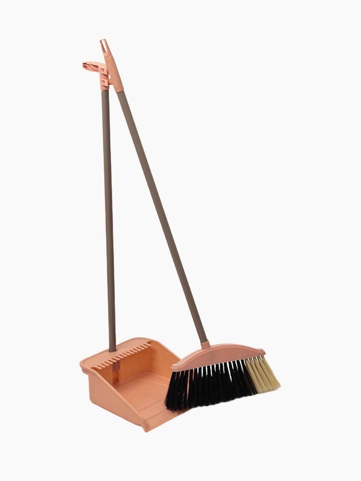 Щётка для пола с совком, 26×90 см, совок 22×25×81 см, цвет микс