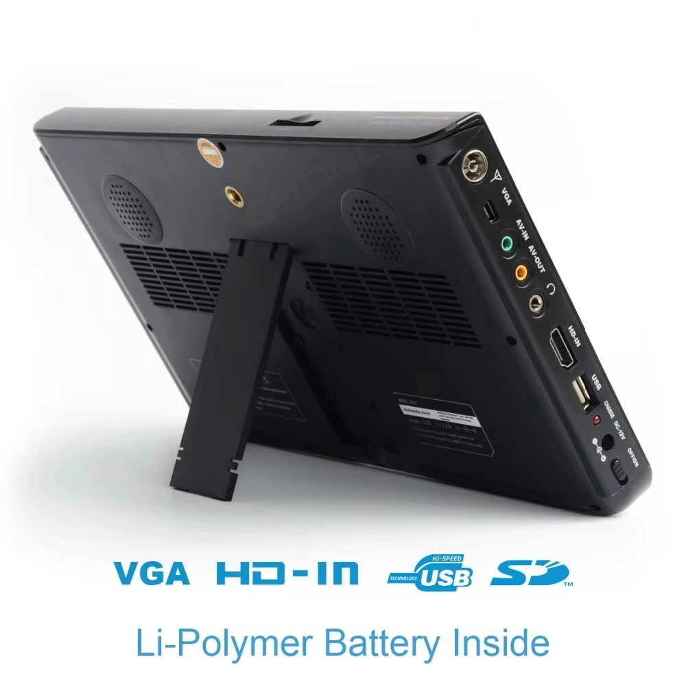 VAYIKE 10-дюймовый портативный телевизор DVB-T2