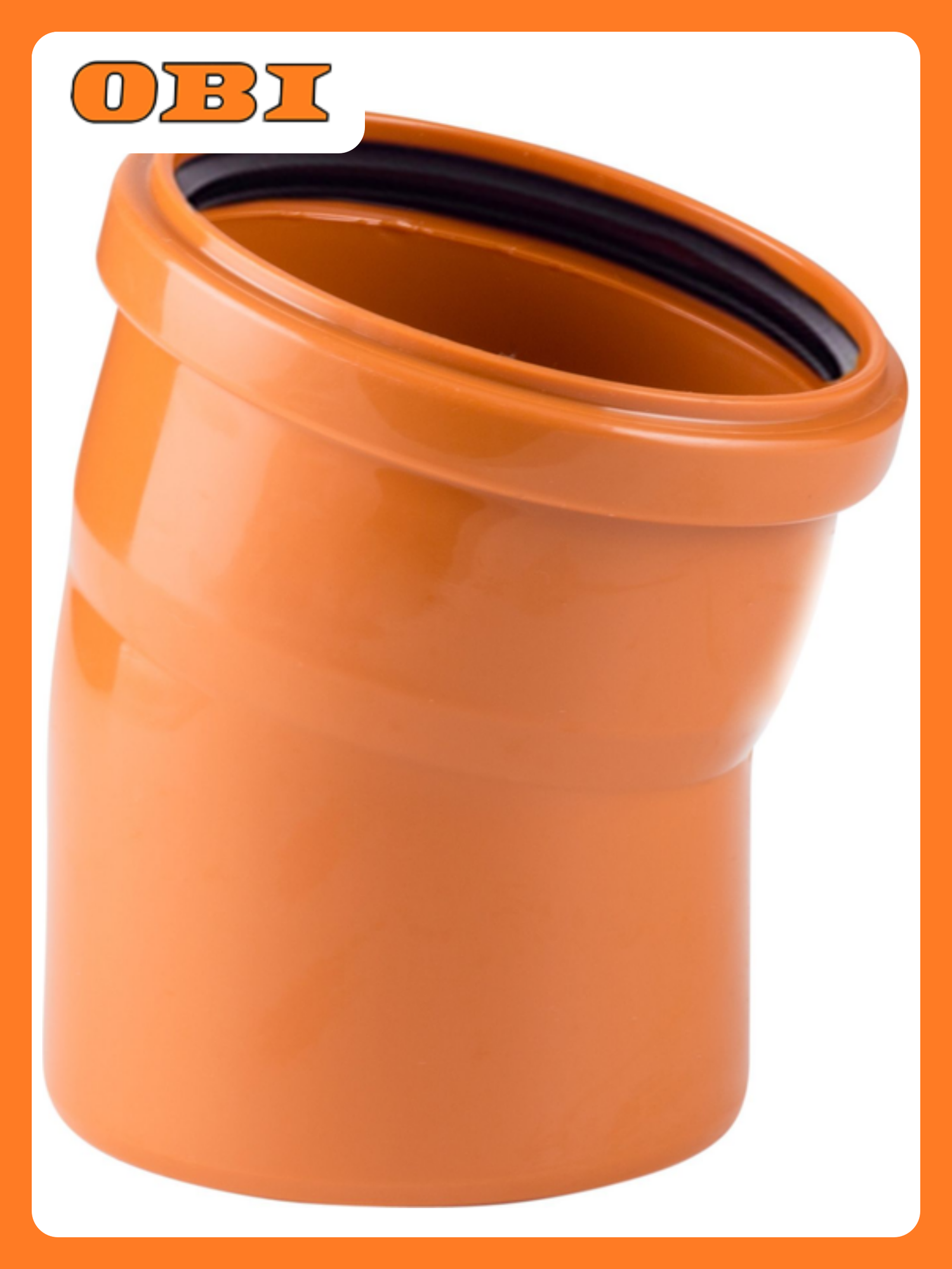 Отвод НК ПП 110х15, рыжий, RTP