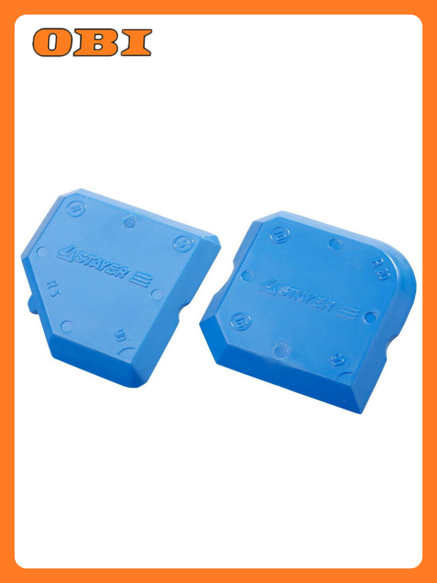 Набор шпателей STAYER "11 в 1", для формирования швов, многофункциональность, синий