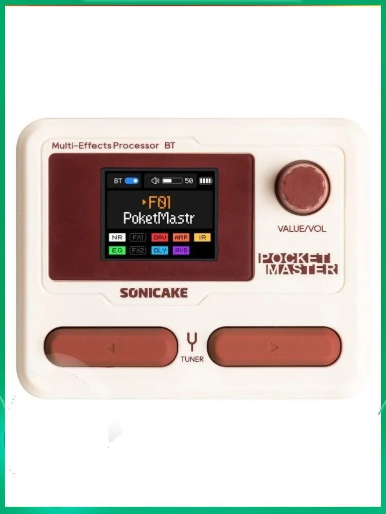 Эксклюзивный портативный процессор Sonicake Pocket Master с более чем сотней гитарных эффектов