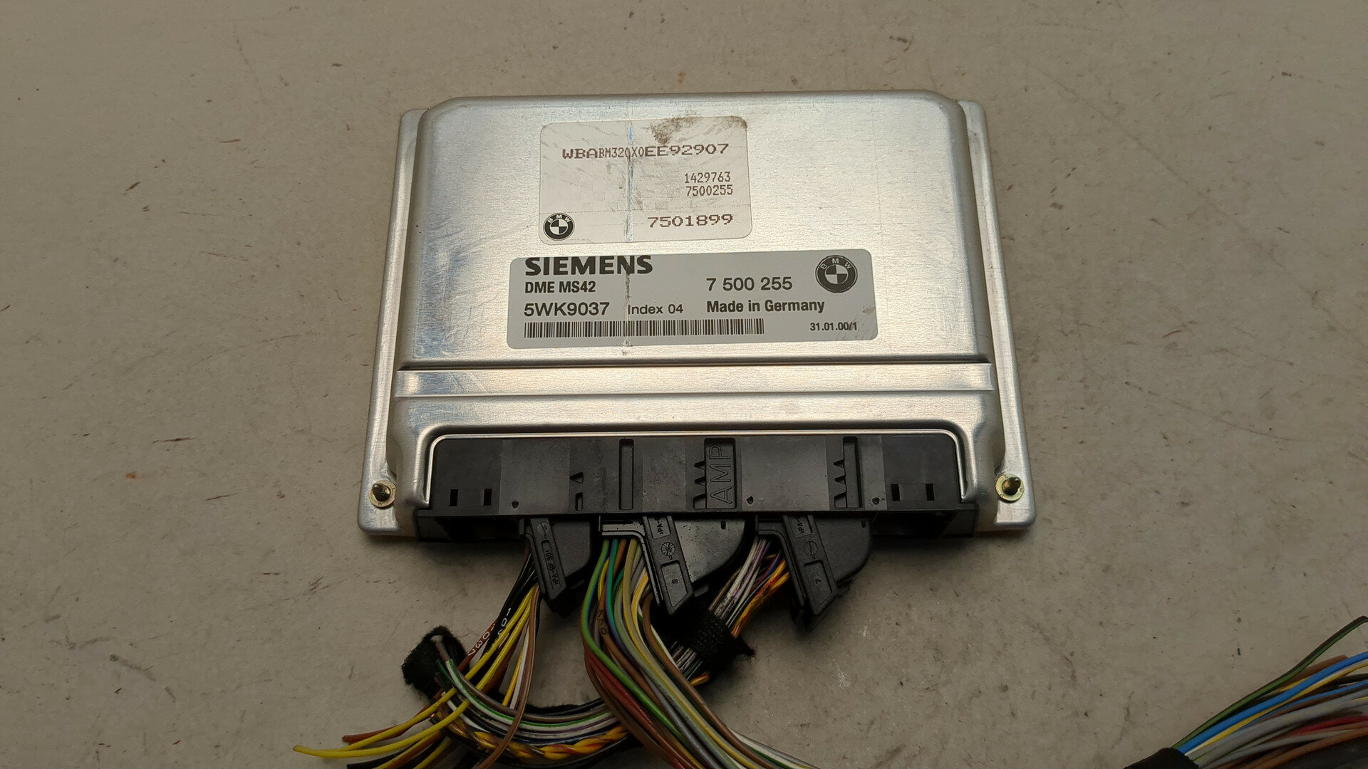 Блок управления двигателем BMW 3 E46 Б/У