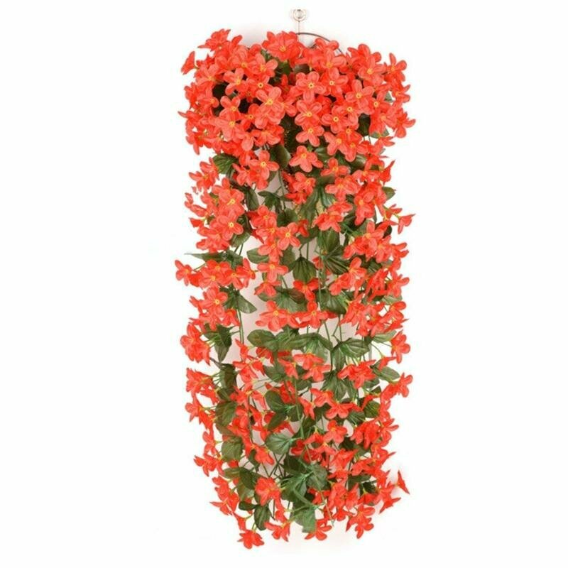 Искусственный фиолетовый подвесной вьюн 2 шт, 4