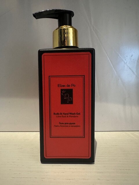 Гель для душа «Lime Basil & Mandarin» от Elinn de Po