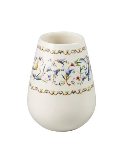 Ваза декоративная Gien Toscana 14,5см, фаянс, рисунок растительный орнамент