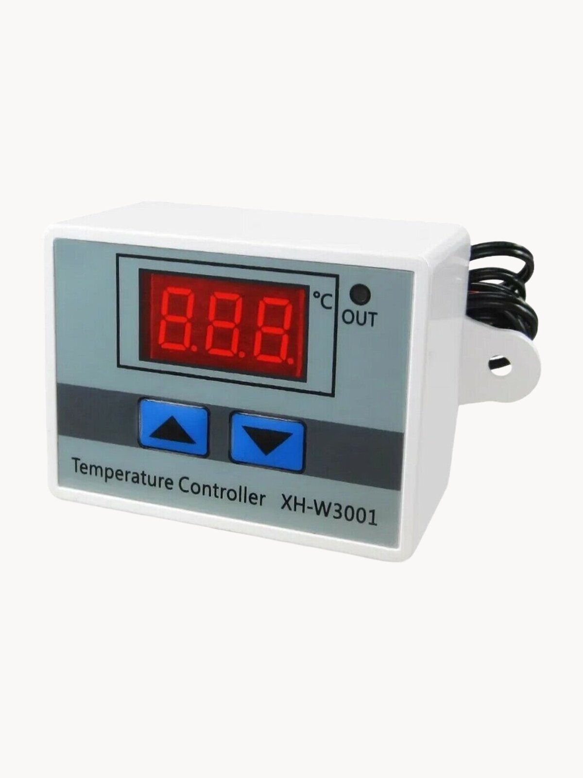Терморегулятор термостат контроллер температуры для инкубатора, брудера, радиаторного отопления, теплого пола, холодильника техметр XH-W3001 220В 1500Вт -50+110С