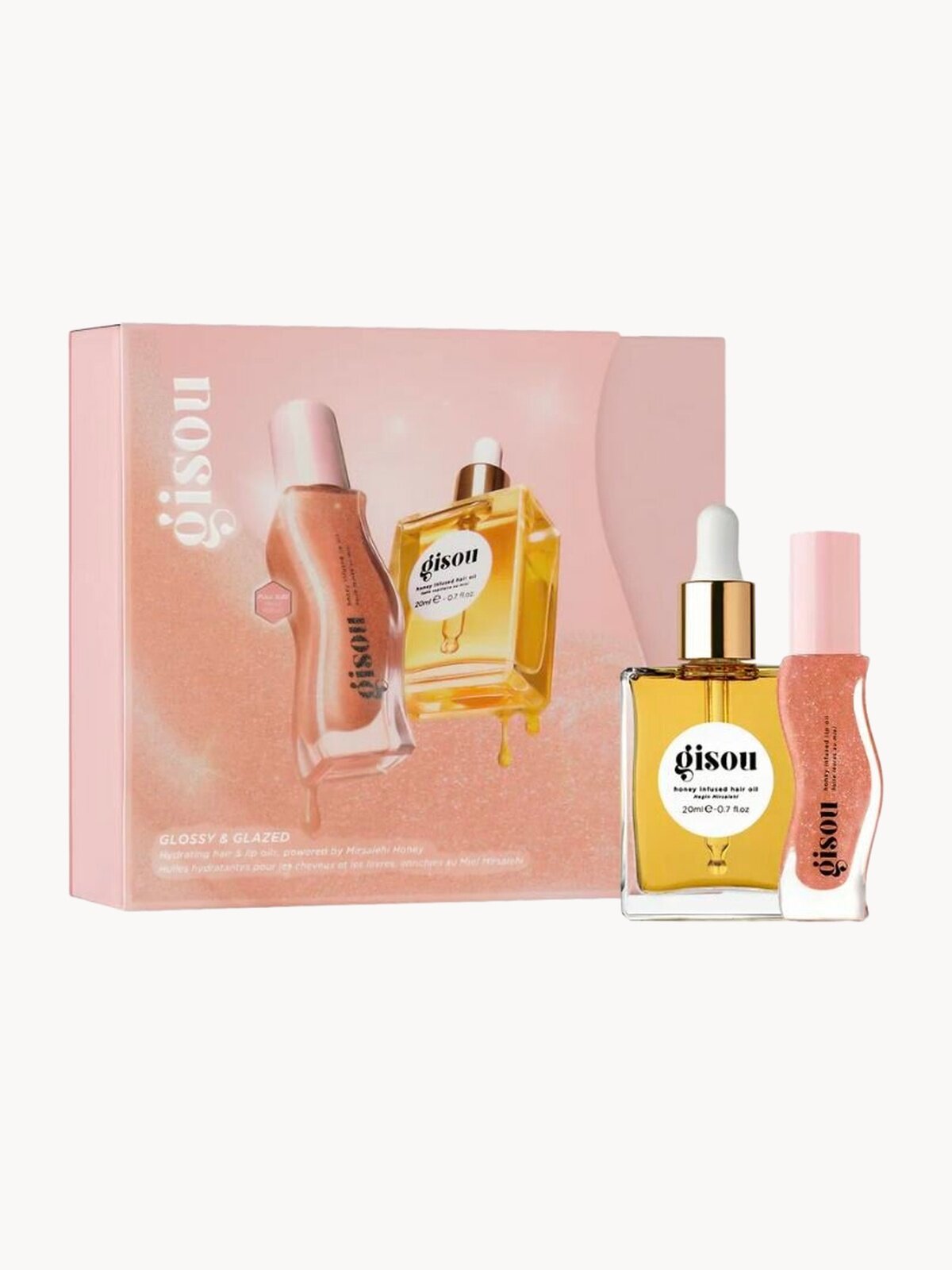 Набор для волос Gisou Glossy & Glazed, увлажняющий, для всех типов волос