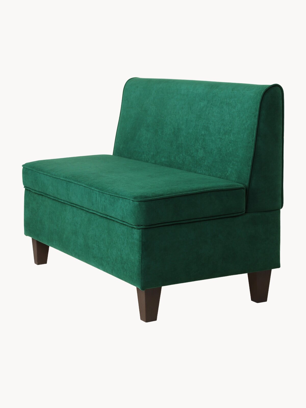 Диван на кухню, прямой, на балкон, в прихожую, NORTA Lori 1130х565х775 VIVALDI 11 велюр