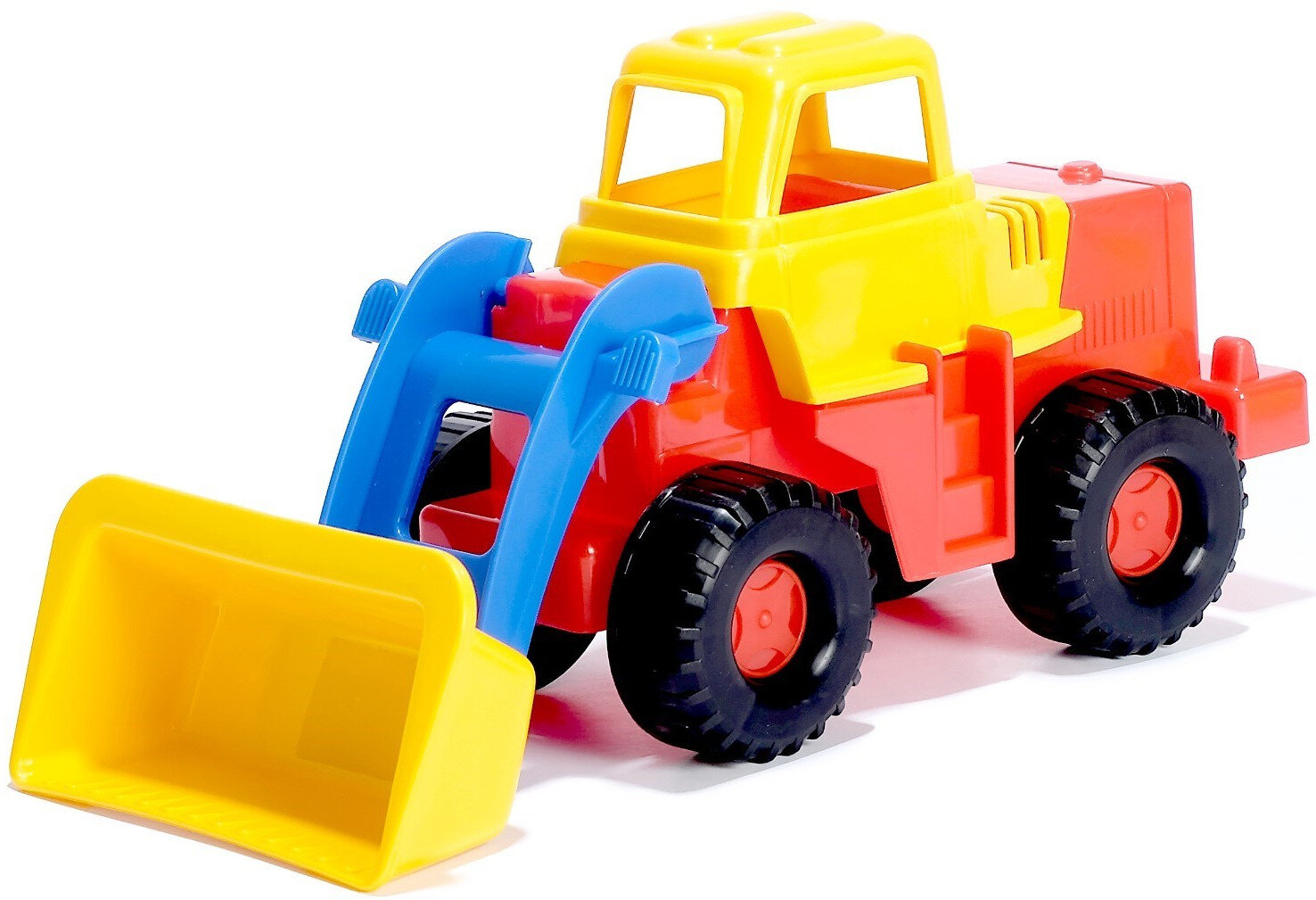 Пластиковая модель Трактор "Медвежонок" для детей, игрушка для песочницы и дома