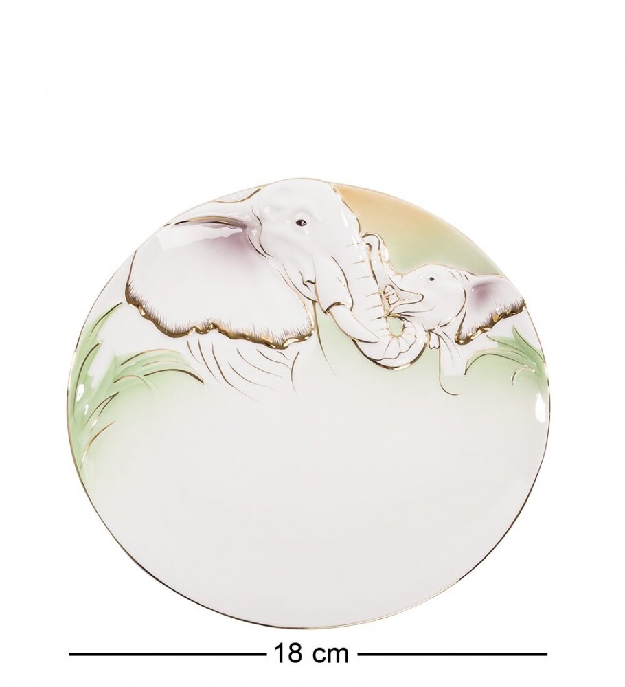 Блюдо Pavone Слоны