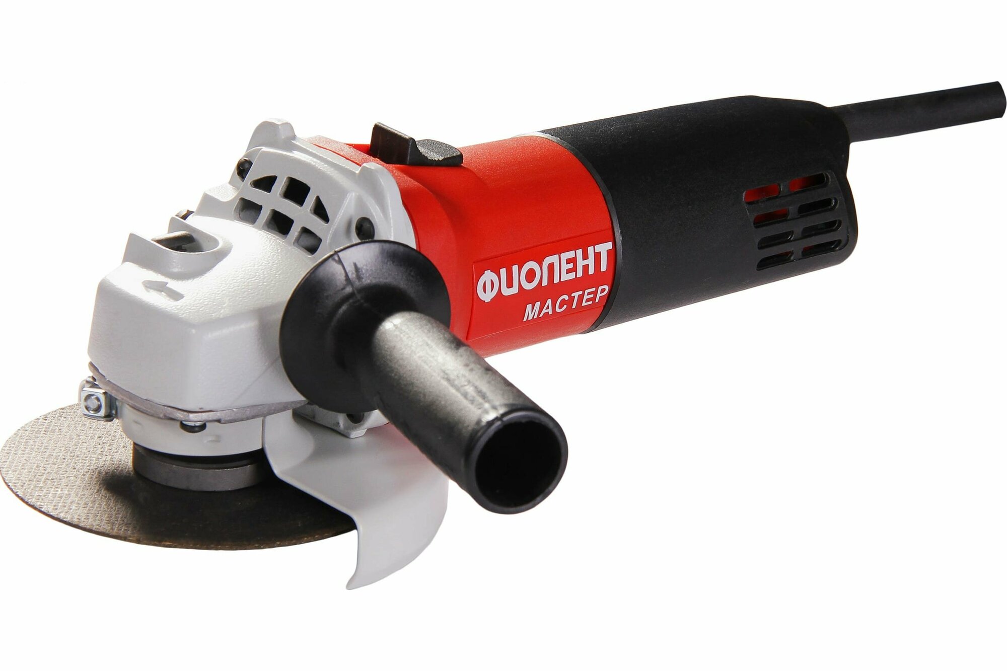 Углошлифовальная машинка Фиолент МШУ2-9-125Э, защита от перегрузки, система вентиляции