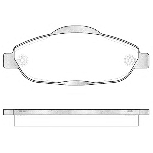 ROADHOUSE 2132300 (425393 / 425393425426 / 425426) колодки торм диск Peugeot (Пежо) 308 / 308 sw