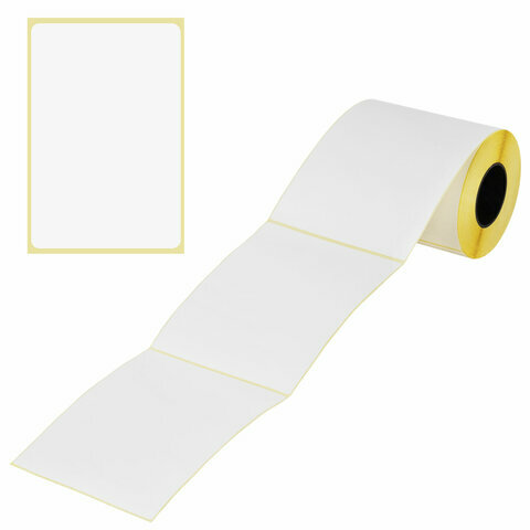 3 шт. Этикетка ТермоЭко (100х150 мм), 300 этикеток в ролике, светостойкость до 2 месяцев, 115621