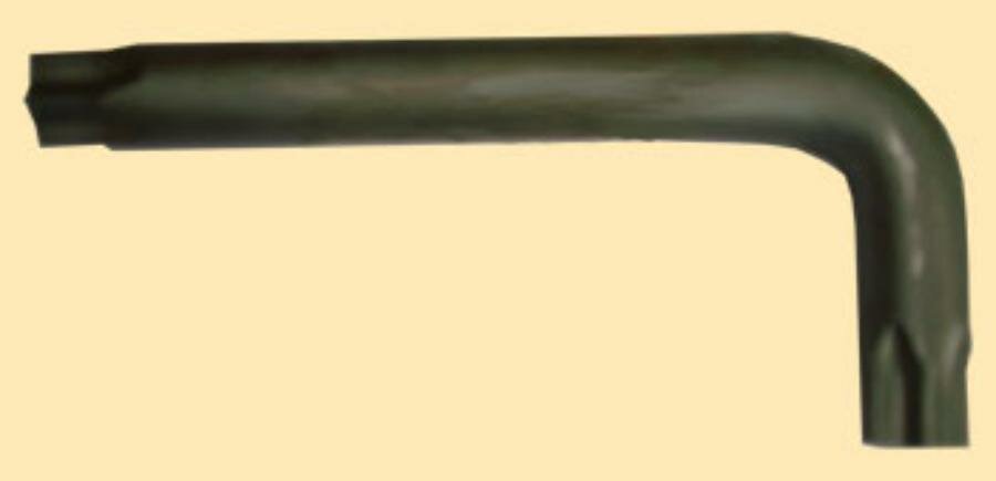 FORCE 76755 Ключ Г-образный TORX T-55H с отверстием FORCE 76755