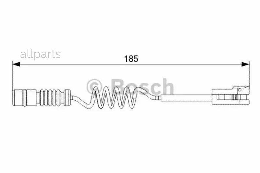 BOSCH 1 987 473 007 Датчик износа дисковых колодок