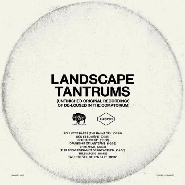 Виниловая пластинка The Mars Volta - Landscape Tantrums (Unfinished Original Recordings Of De-Loused In The Comatorium) (1 LP)