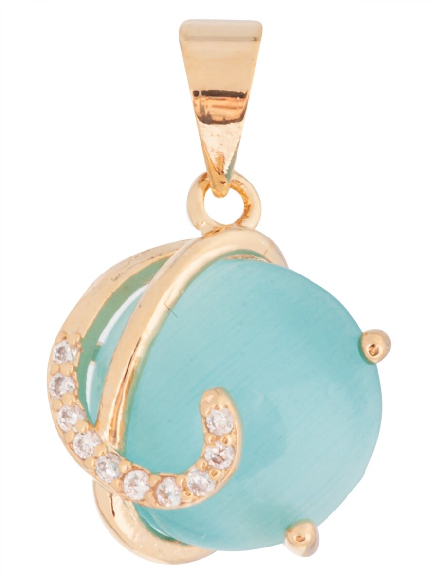 Подвеска Lotus Jewelry, кошачий глаз
