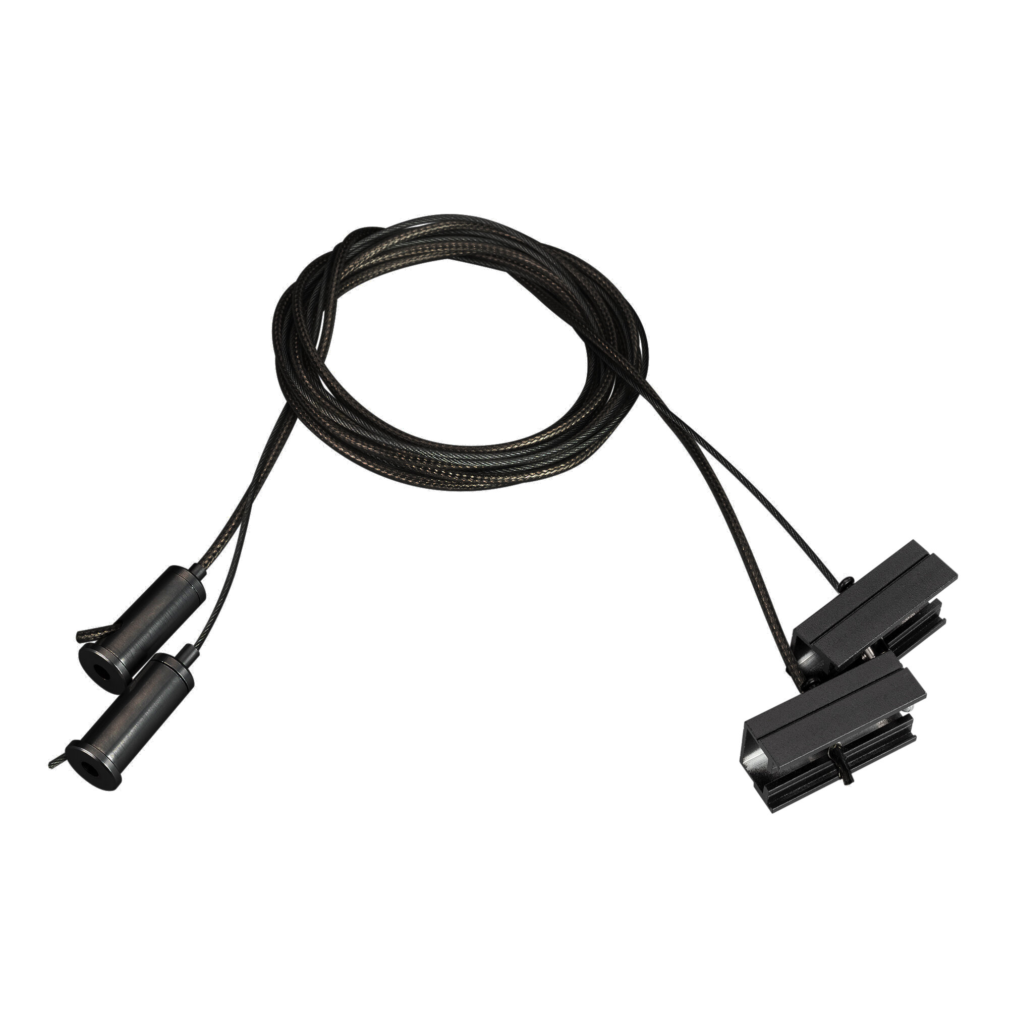 Подвес Arlight Подвес токопроводящий SL-LINE-25100 2x2m Set BLACK (Arlight, провод 2x0.5)
