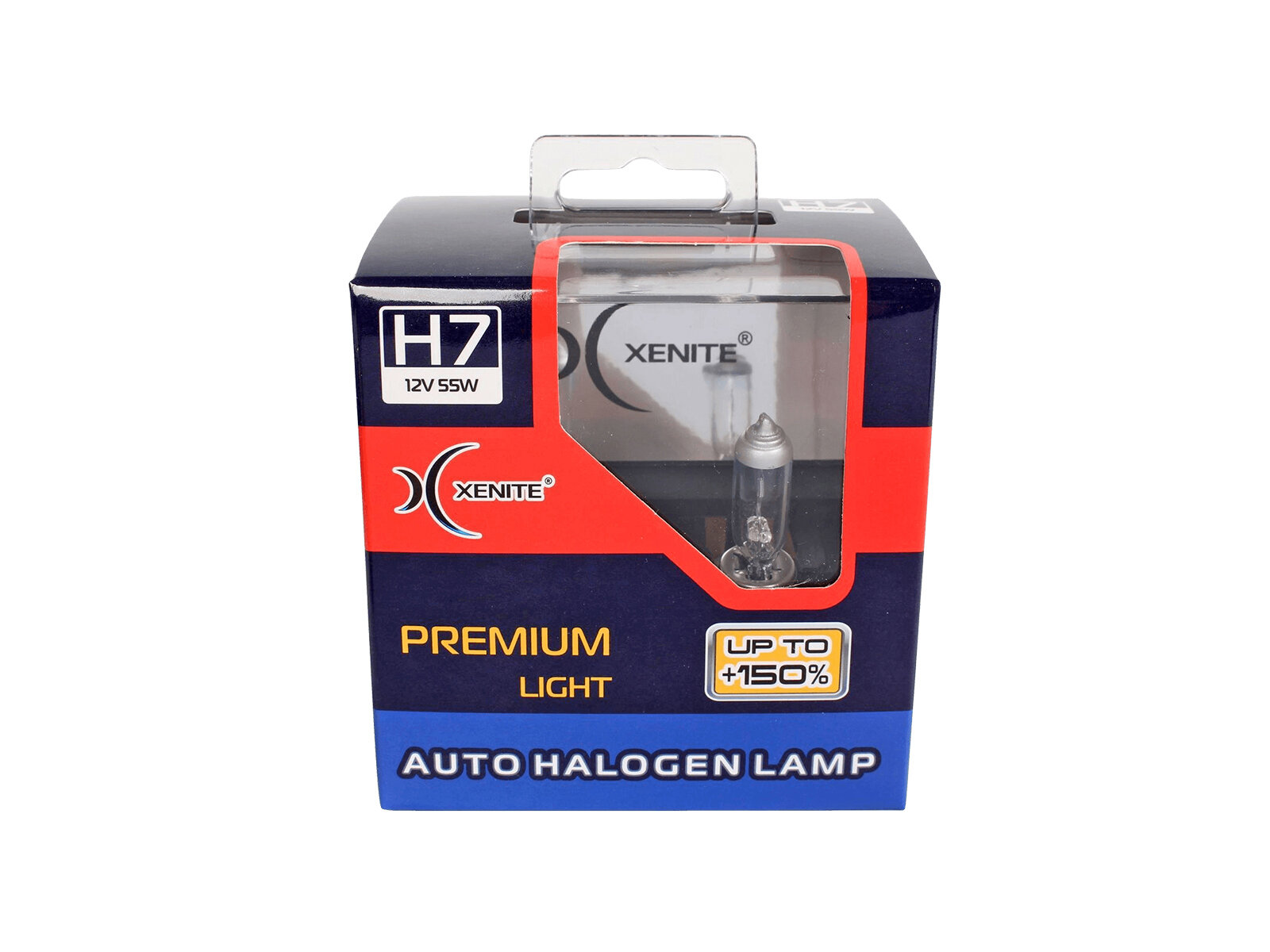 Набор ламп 12V 55W H7 XENITE PREMIUM +150% комплект 1007162