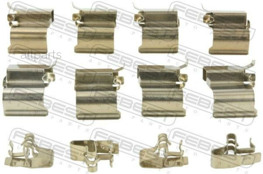 FEBEST 0103-GDJ150R Монтажный комплект для дисковых колодок LEXUS GX400/460 GRJ158, URJ150 2009.11- FEBEST 0103-GDJ150R