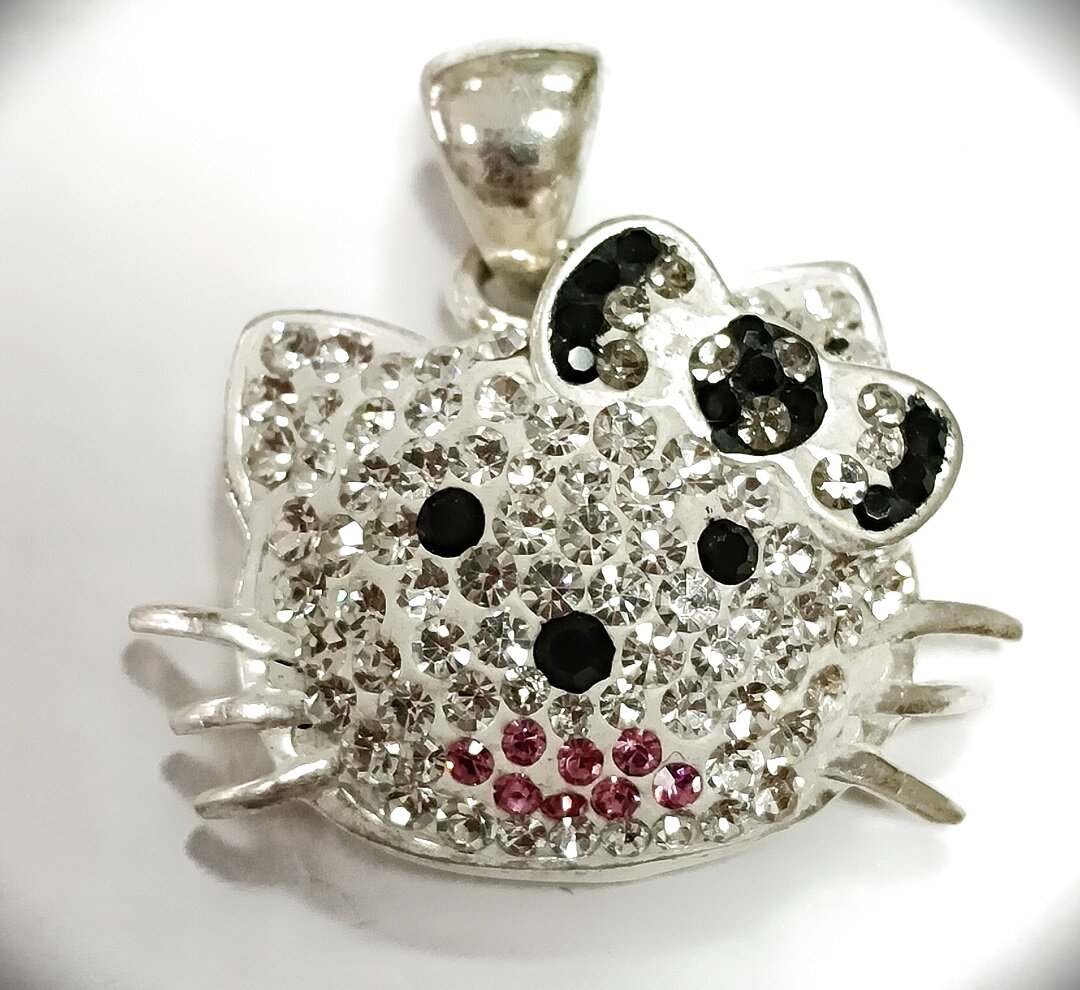 Подвеска Эстерелла, серебро, 925 проба, Swarovski Zirconia