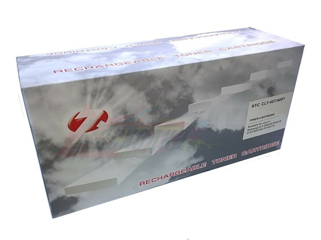 Картридж лазерный Seven Quality RTC CLT-407/409 Y желтый