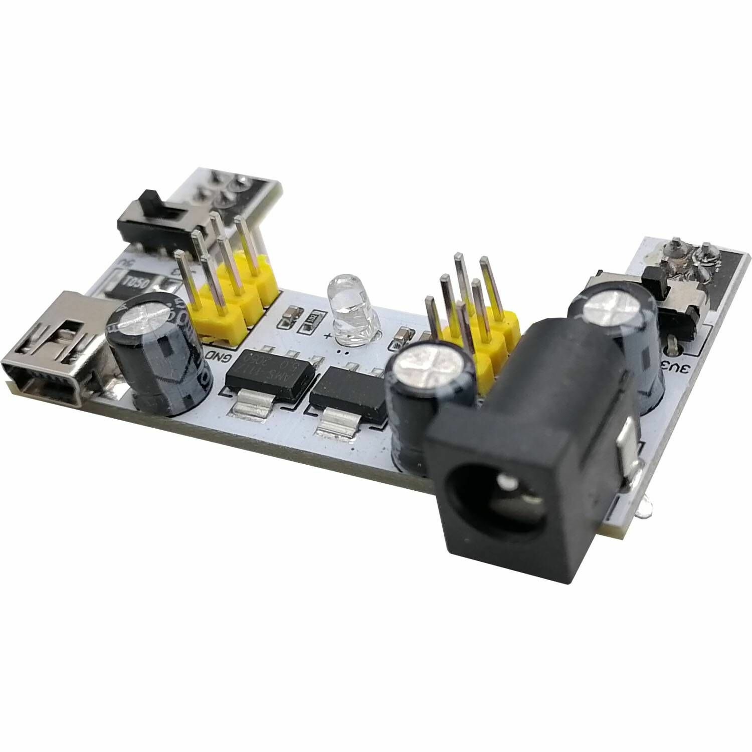 Модуль питания MB102white макетной платы 3.3В 0.7А KZY0026-1