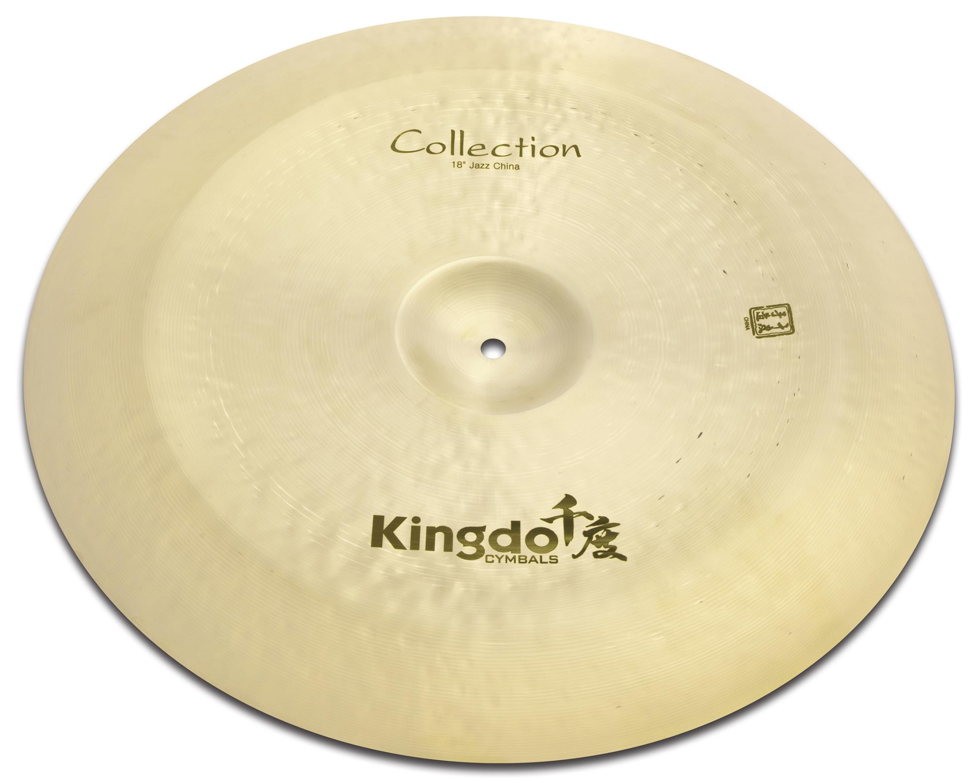 KINGDO 18" COLLECTION JAZZ CHINA Тарелка чайна 18" , сплав B20, Thin , ручная ковка, глубокое и темное звучание, быстрое затухание