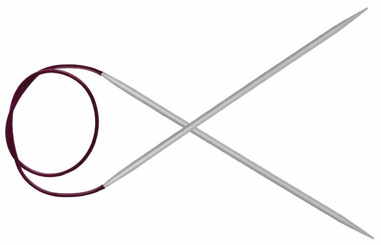 Спицы круговые "Basix Aluminum" 5мм/120см KnitPro 45357