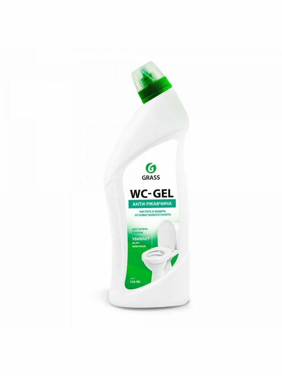 Средство для чистки сантехники WC- Gel 750мл 219175